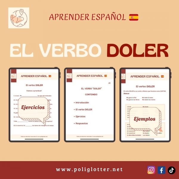 A1 Español – El verbo DOLER – Poliglotter